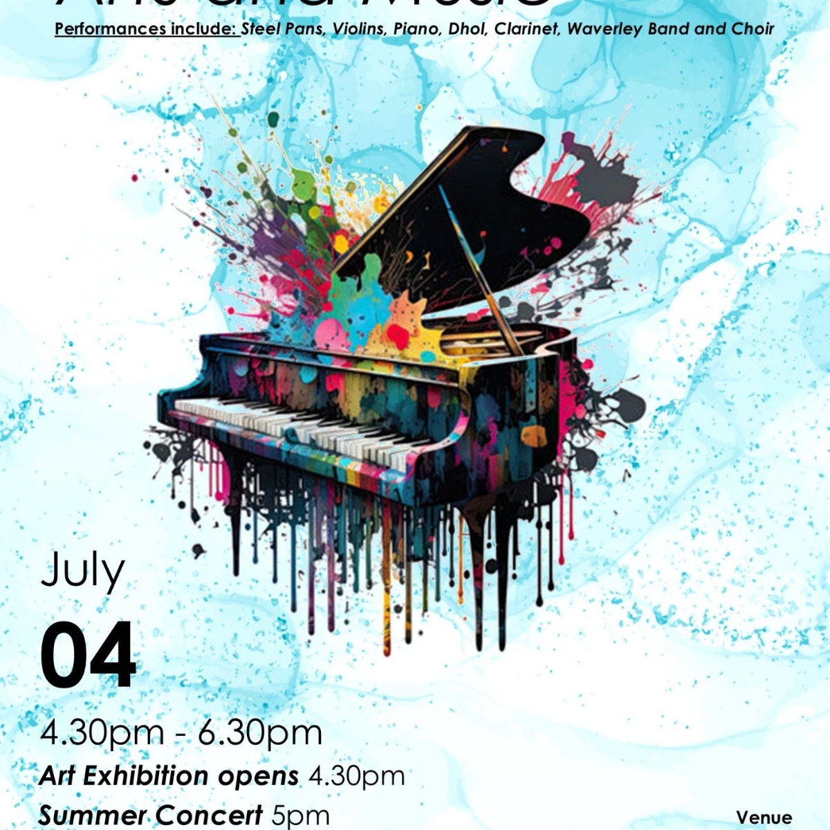 Waverley School - Celebration Evening of Arts and Music